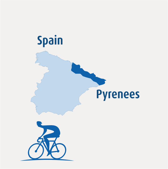 pyrenees-tour-by-region - Cicloposse Bike Tours